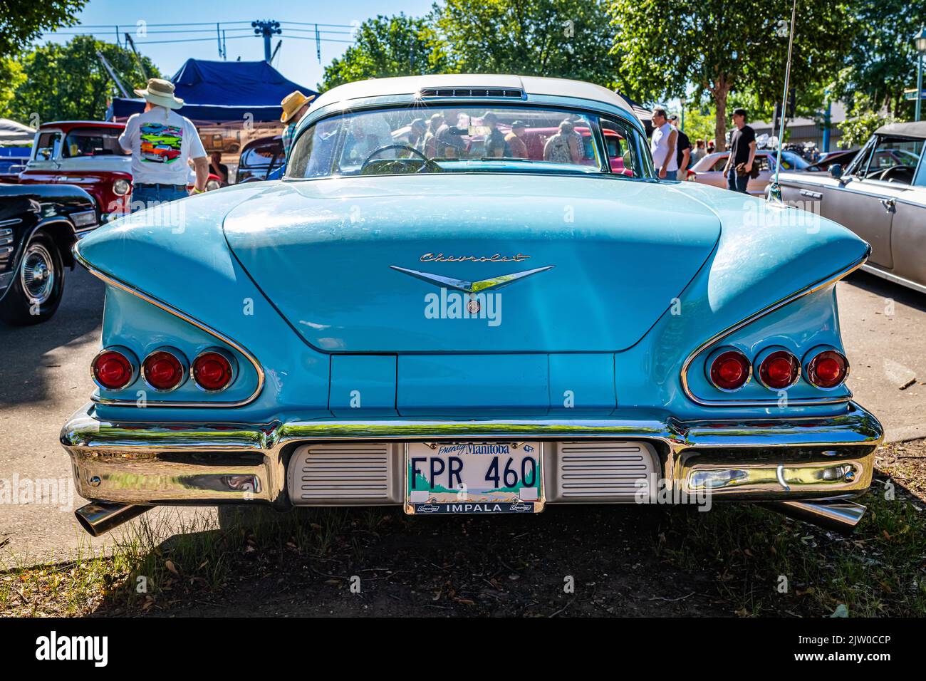 Vintage 1958 chevy impala hi-res stock photography and images - Alamy