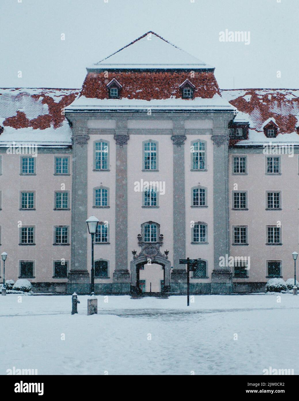 Exterior view of the New Palace of St. Gall in Switzerland Stock Photo ...
