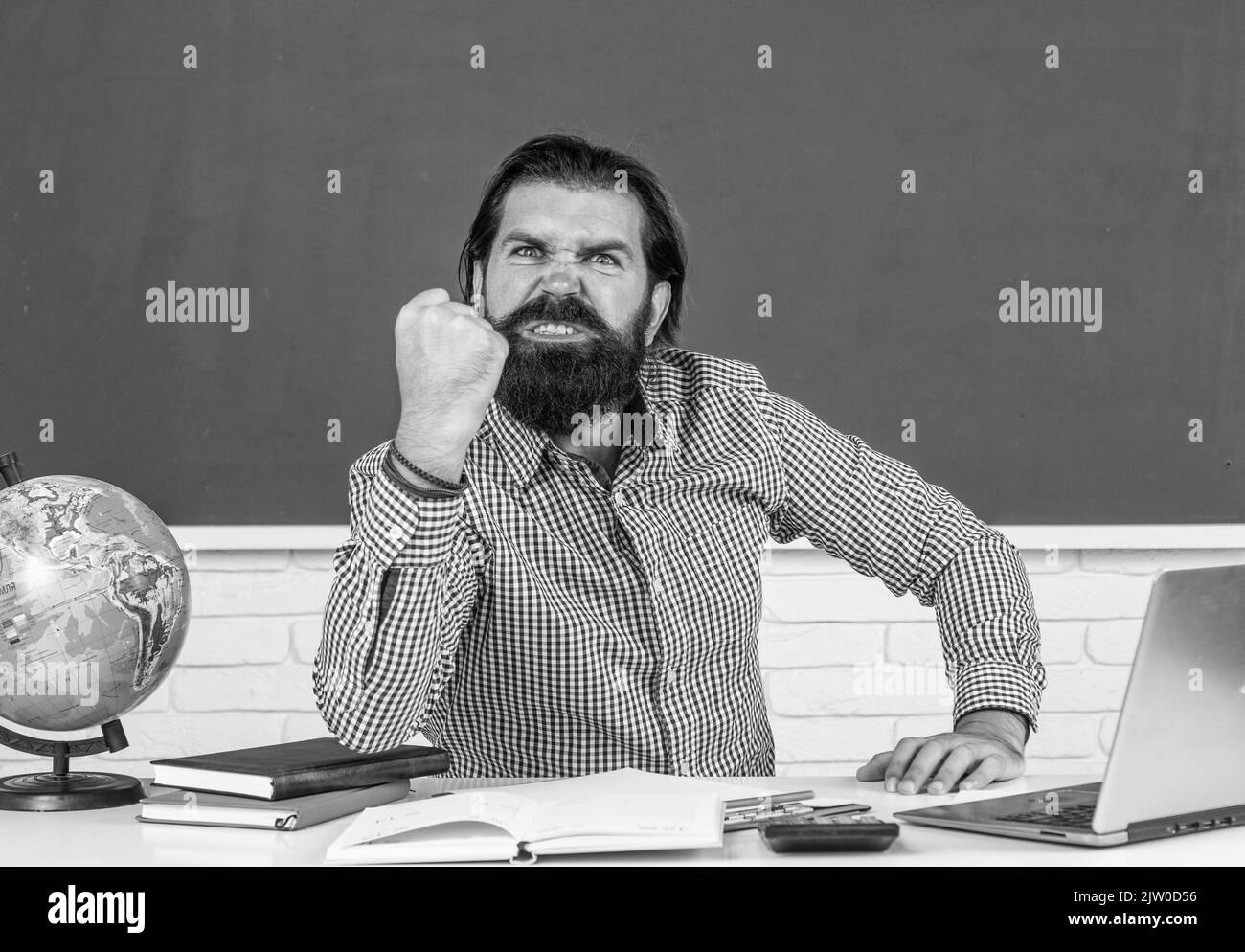 Threatened teacher hi-res stock photography and images - Alamy