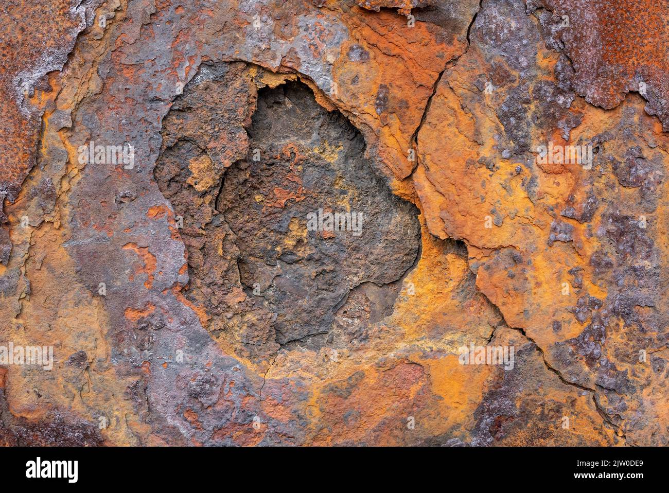 Rust on metal hi-res stock photography and images - Alamy