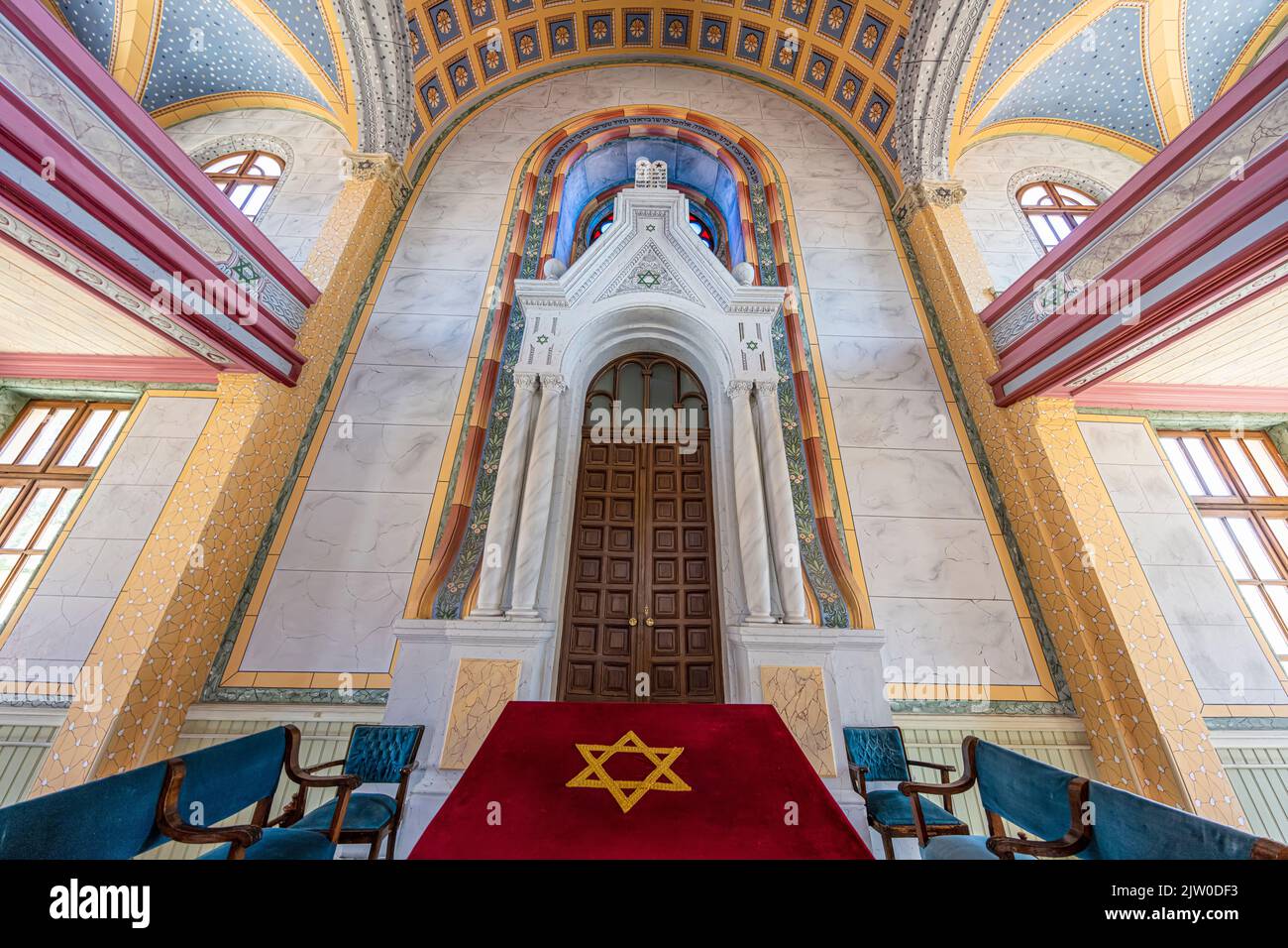 Edirne, Turkey - July 3, 2022: Great Synagogue in Edrine city, Turkey ...