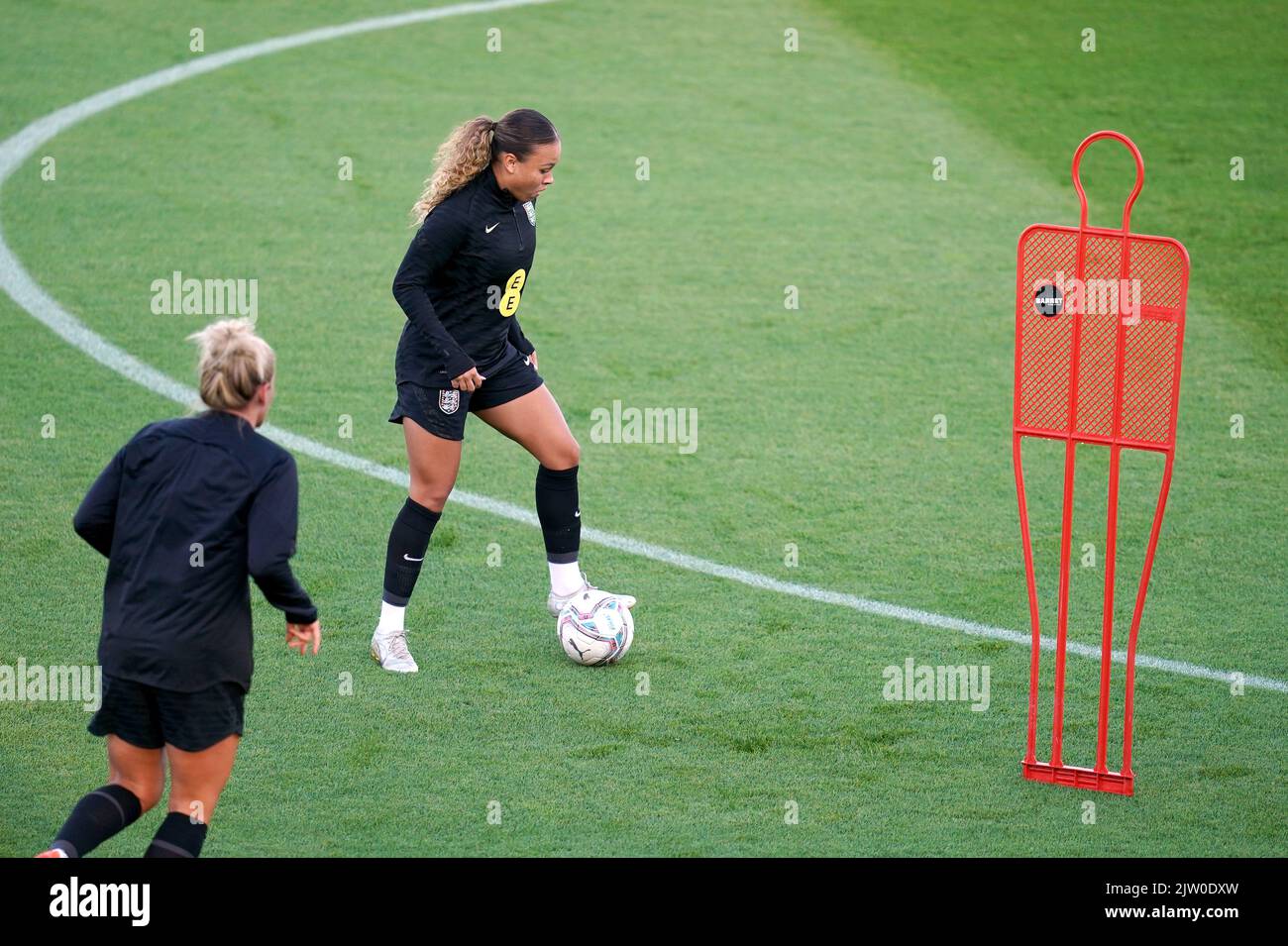 England's Lauren James during a training session at the Stadion Wiener ...