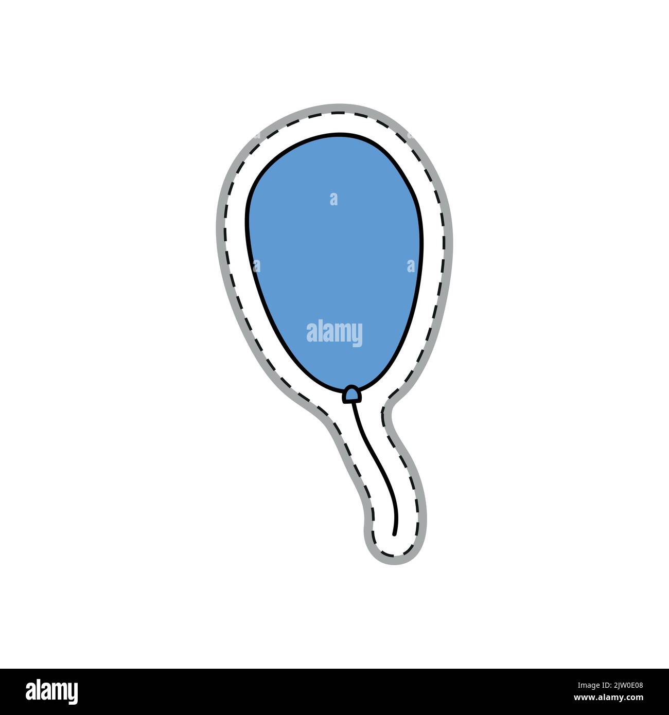 Child balloon pop Stock Vector Images - Alamy