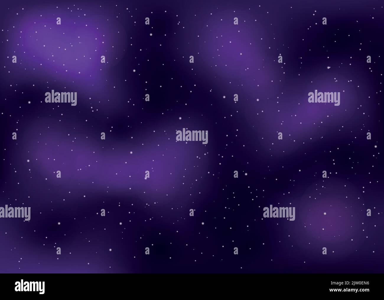 Dark violet outer space background with stars Stock Vector Image & Art ...