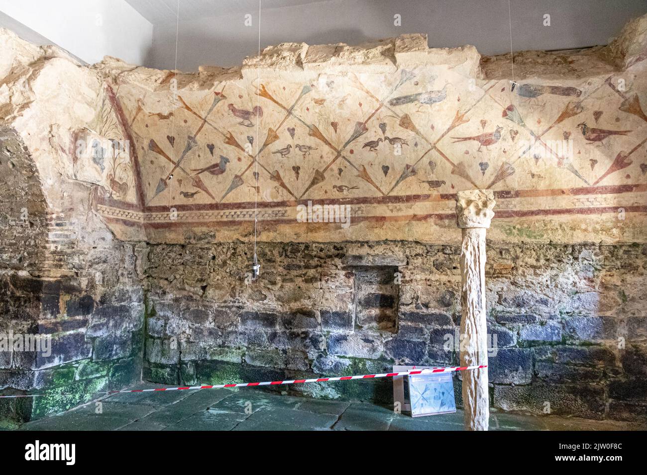 Boveda de Mera, Spain. The Roman Temple of Santalla or Santa Eulalia ...