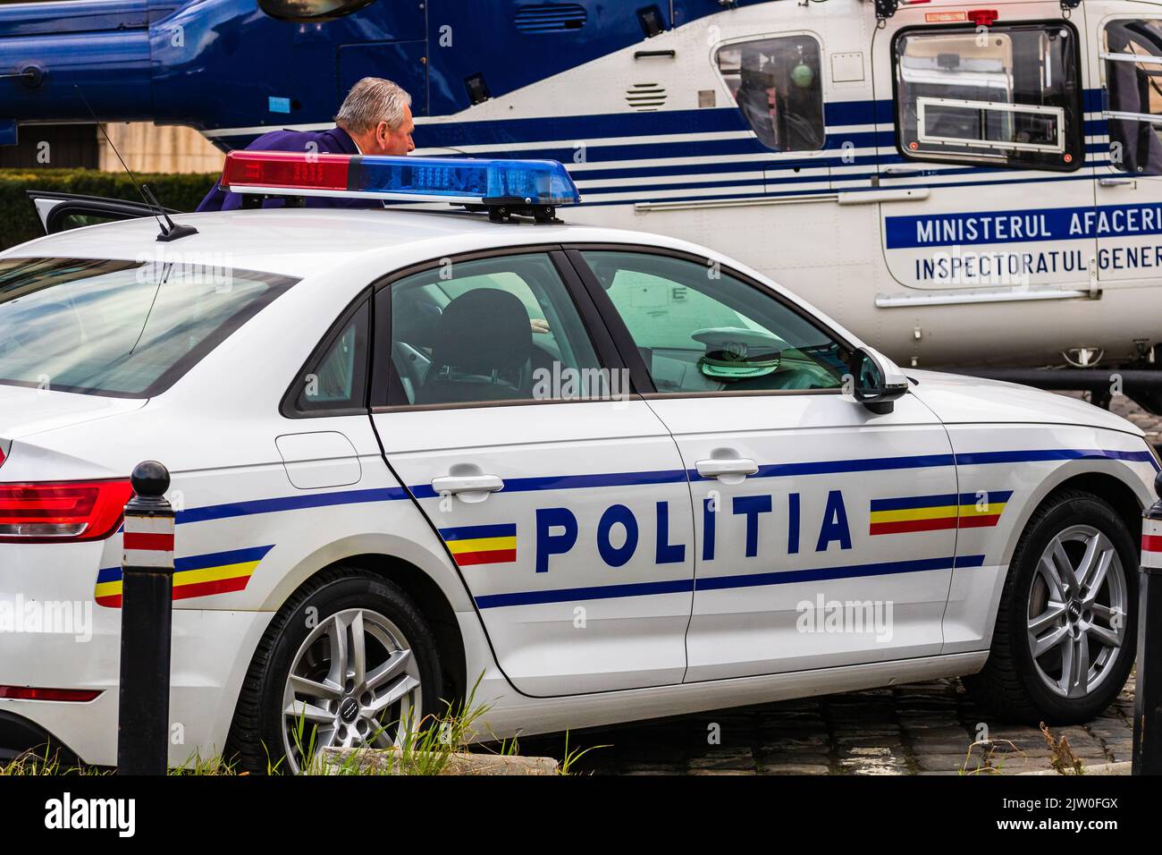 Romanian Police (Politia Romana) car show in Bucharest, Romania, 2022 ...