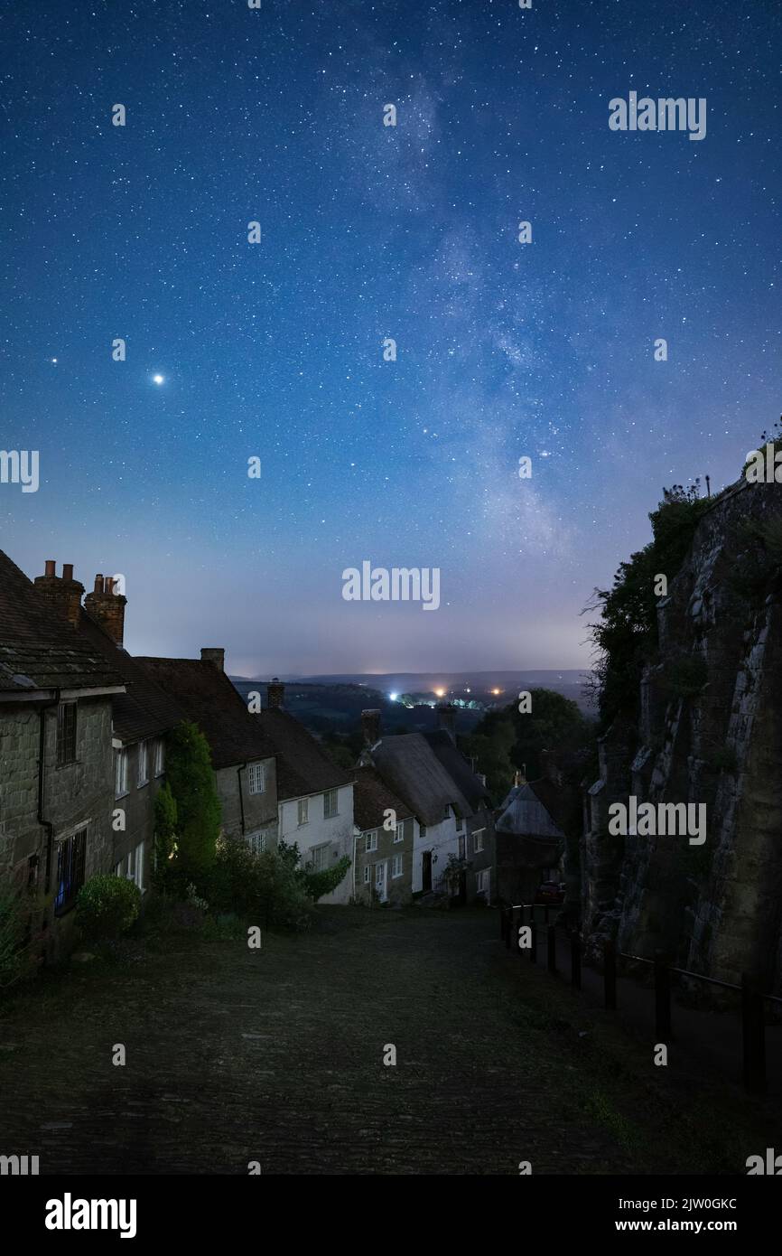 Gold hill night hi-res stock photography and images - Alamy