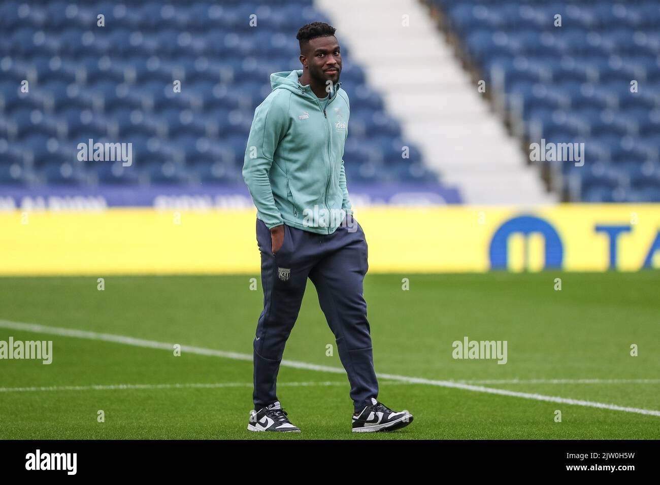 West Bromwich, UK. 02nd Sep, 2022. Daryl Dike #12 of West Bromwich ...