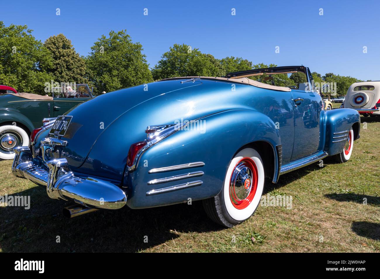1941 Cadillac Series 62 Convertible Coupe ‘XBV 194’ on display at the ...