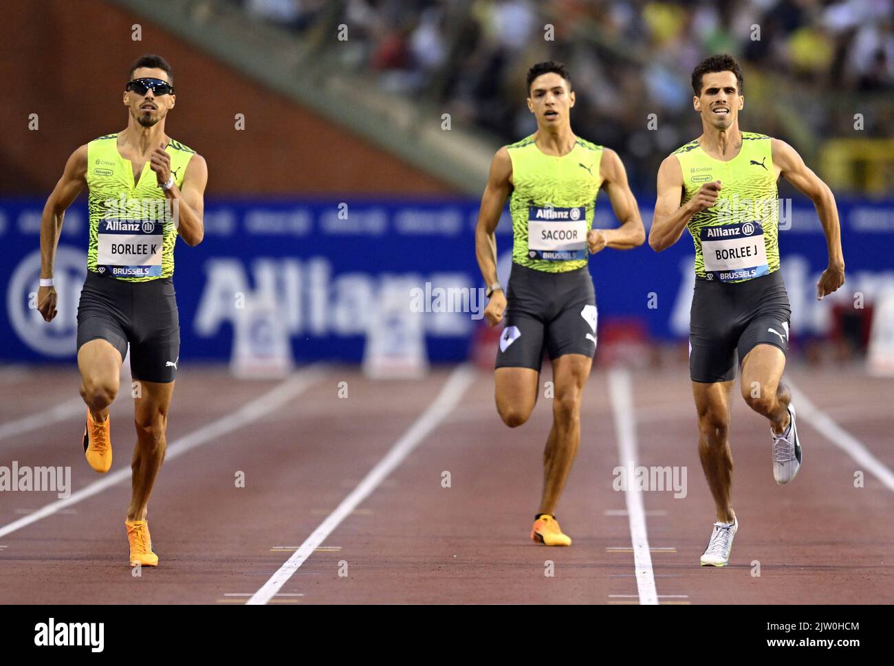 Brussels, Belgium. 02nd Sep, 2022. Belgian Kevin Borlee, Belgian ...