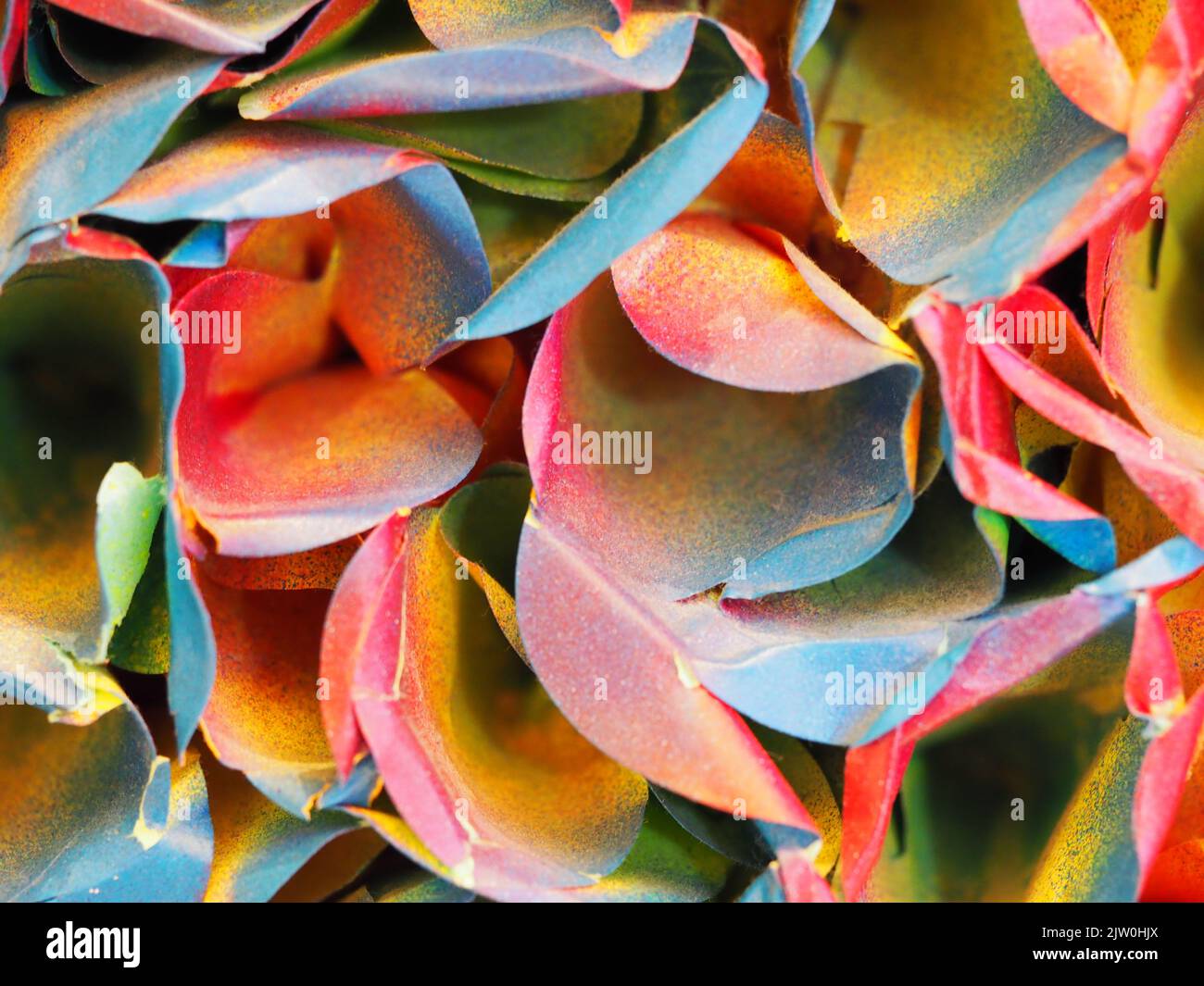 Macro Photography - Paper Art Abstract Stock Photo - Alamy