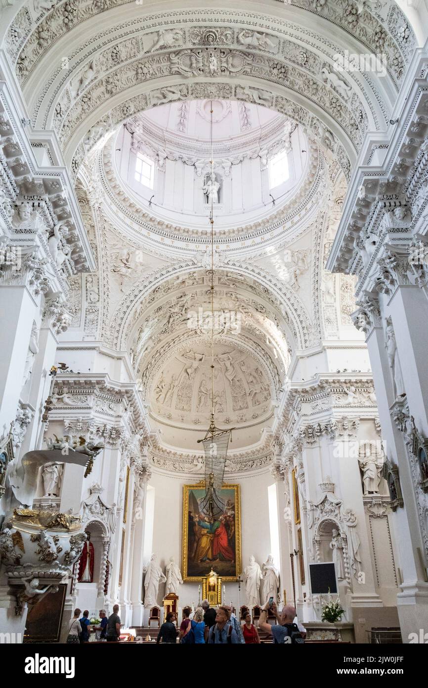 Interior view, Roman Catholic, Church of St. Peter and St. Paul ...
