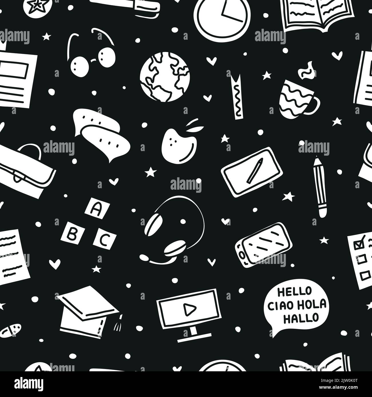 English language school abroad Stock Vector Images - Alamy