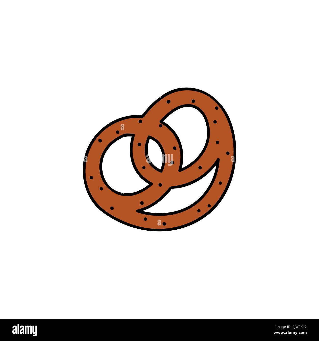 Brezel cartoon hi-res stock photography and images - Alamy