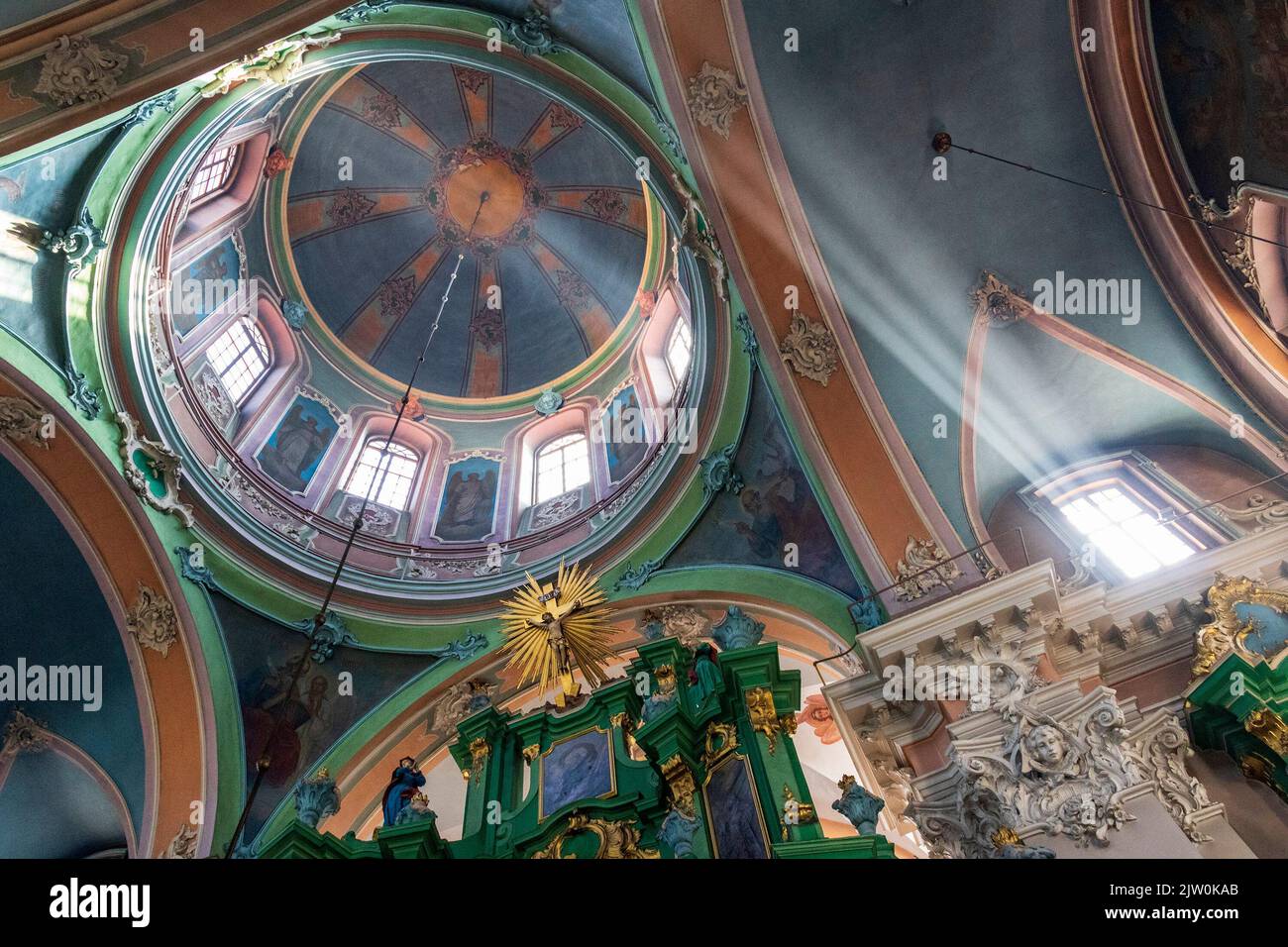 Russian Orthodox Church of the Holy Spirit, Vilnius, Lithuania, Baltics ...
