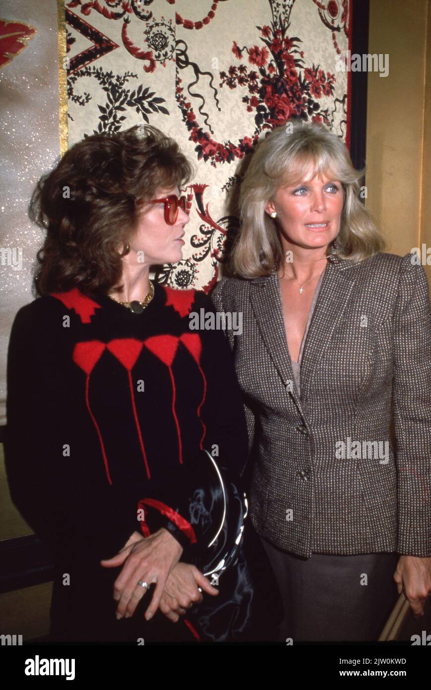Linda Evans and Jane Fonda at the 19th Annual Publicists Guild of ...