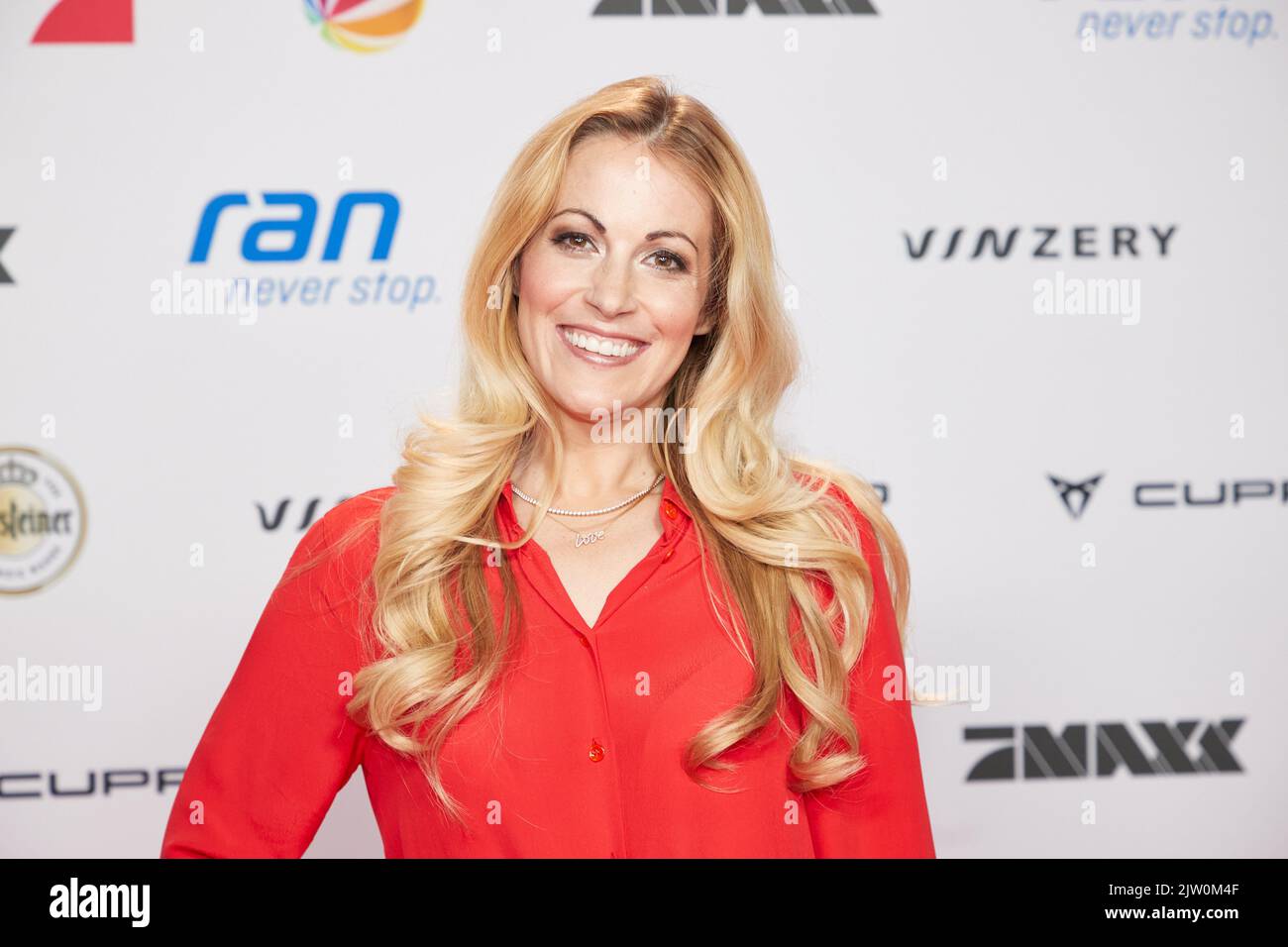 Hamburg, Germany. 02nd Sep, 2022. Andrea Kaiser, television presenter ...