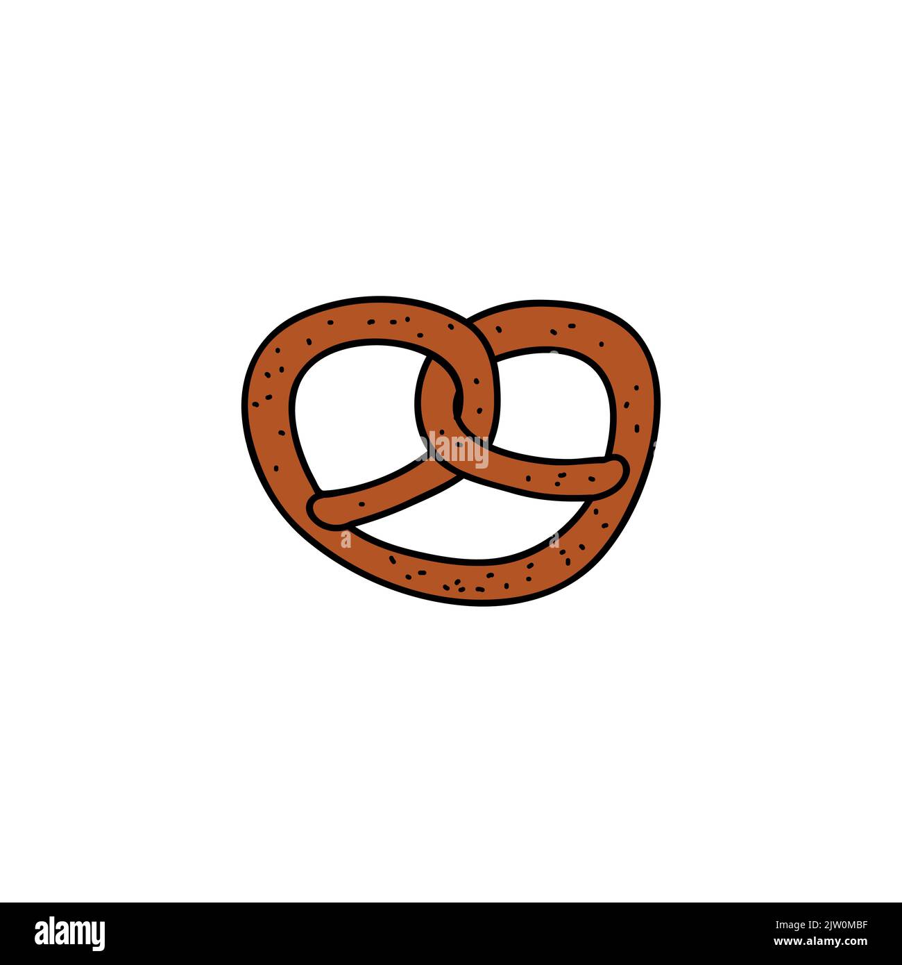 Brezel cartoon hi-res stock photography and images - Alamy