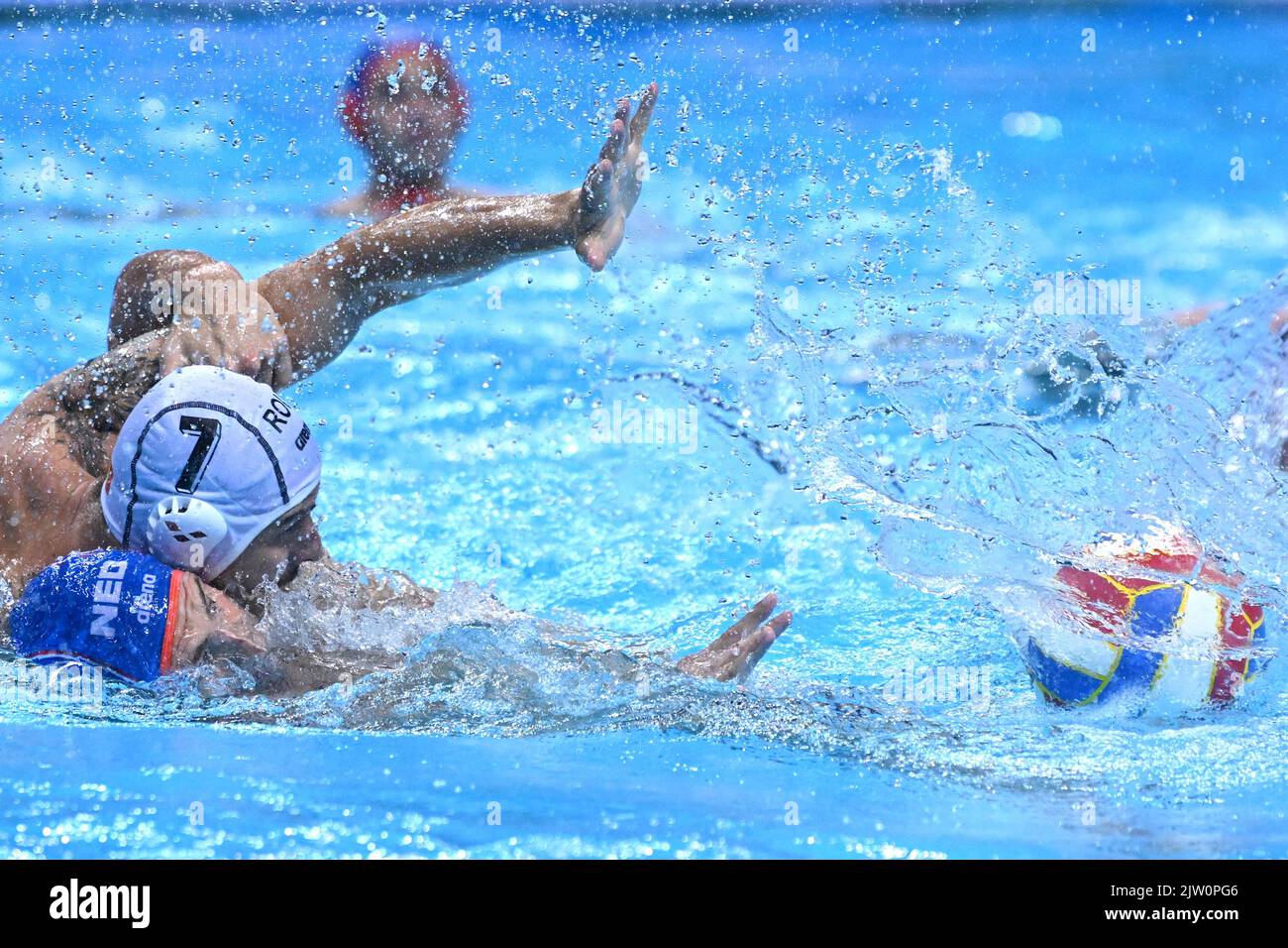 SPLIT, CROATIA - SEPTEMBER 02: Ionut-Valentin Vranceanu of Romania and ...