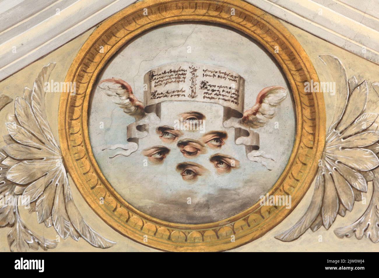 Les âmes au Paradis. Vicario Jean Pierre Casimir (1848). Collégiale ...