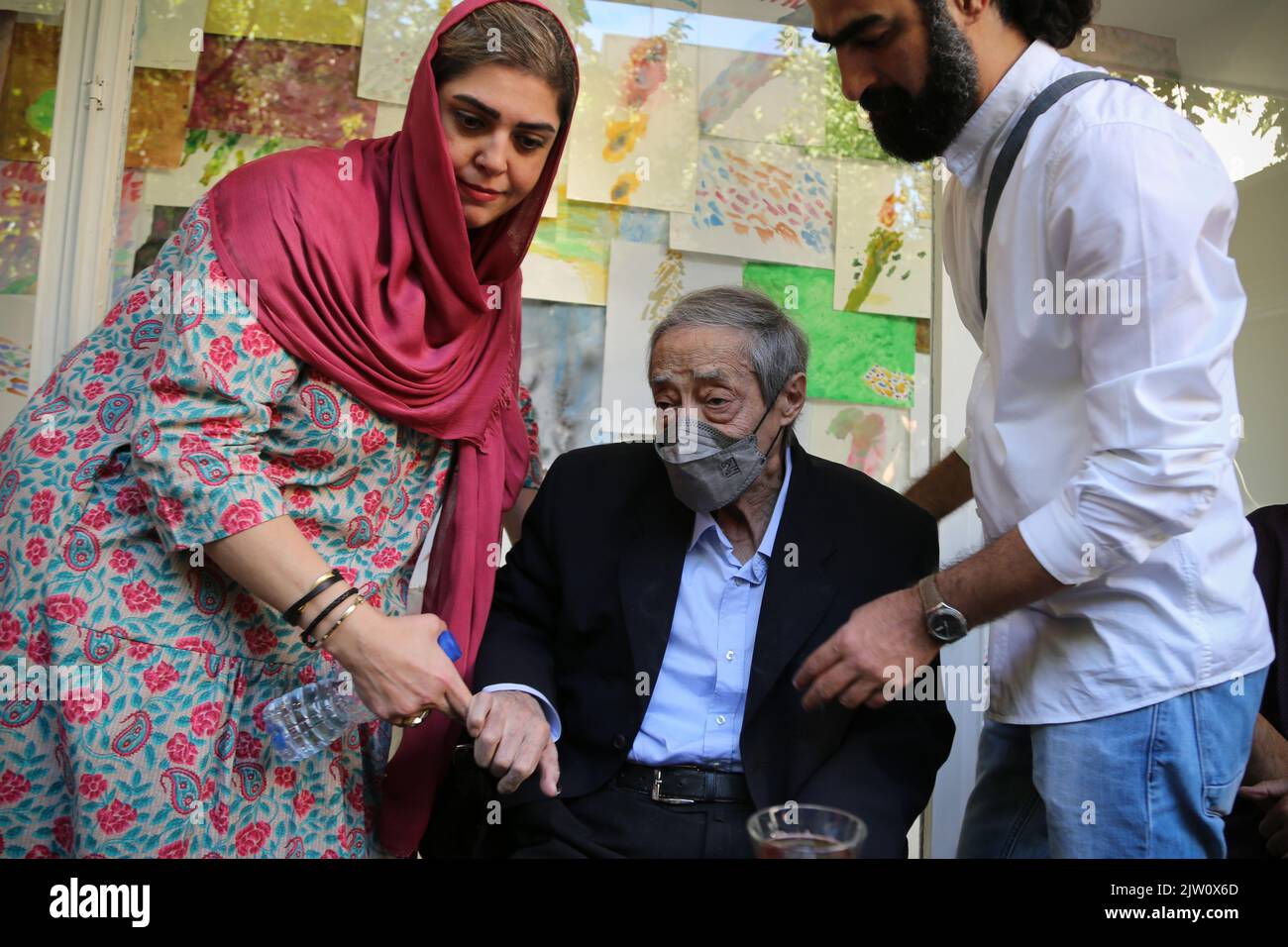 Tehran, Iranan. 2nd Sep, 2022. Iranian poet, novelist, screenwriter ...