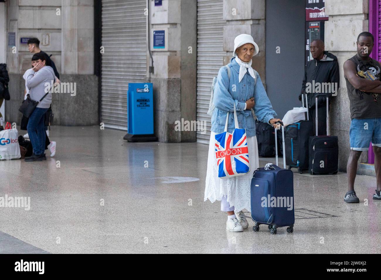 Another day of rail strike takes place today led by the RMT union ...