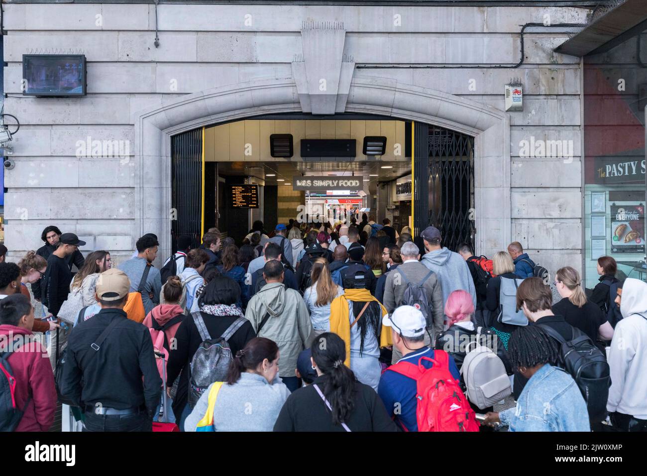 Another day of rail strike takes place today led by the RMT union ...