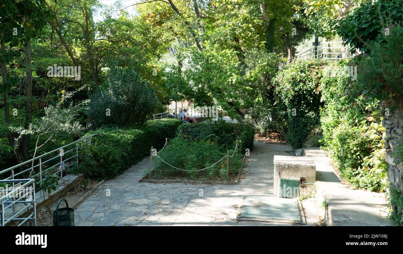 House of Virgin Mary near Ephesus. House of Virgin Mary in Selcuk Izmir ...
