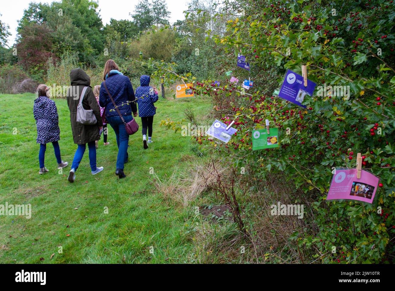 Apple Day at Suffolk Wildlife Trust's Foxburrow Farm near Melton in ...