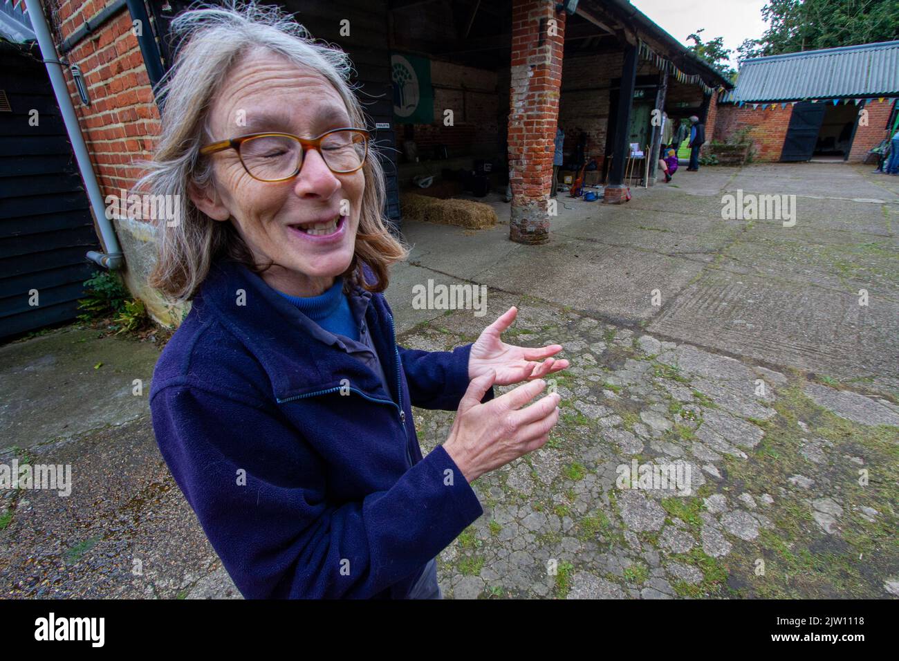 Apple Day at Suffolk Wildlife Trust's Foxburrow Farm near Melton in ...