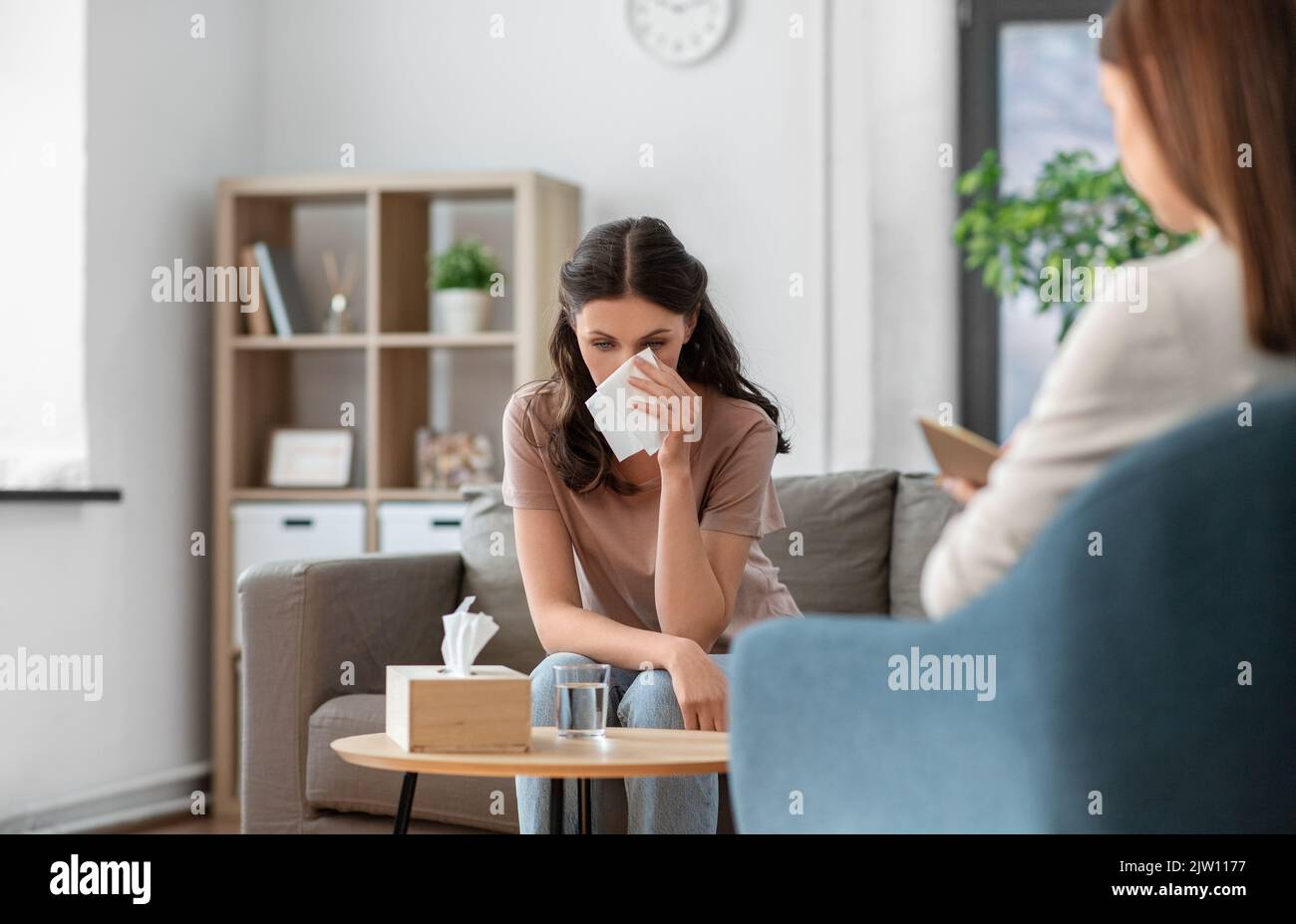 Person sad writing journal hi-res stock photography and images - Alamy