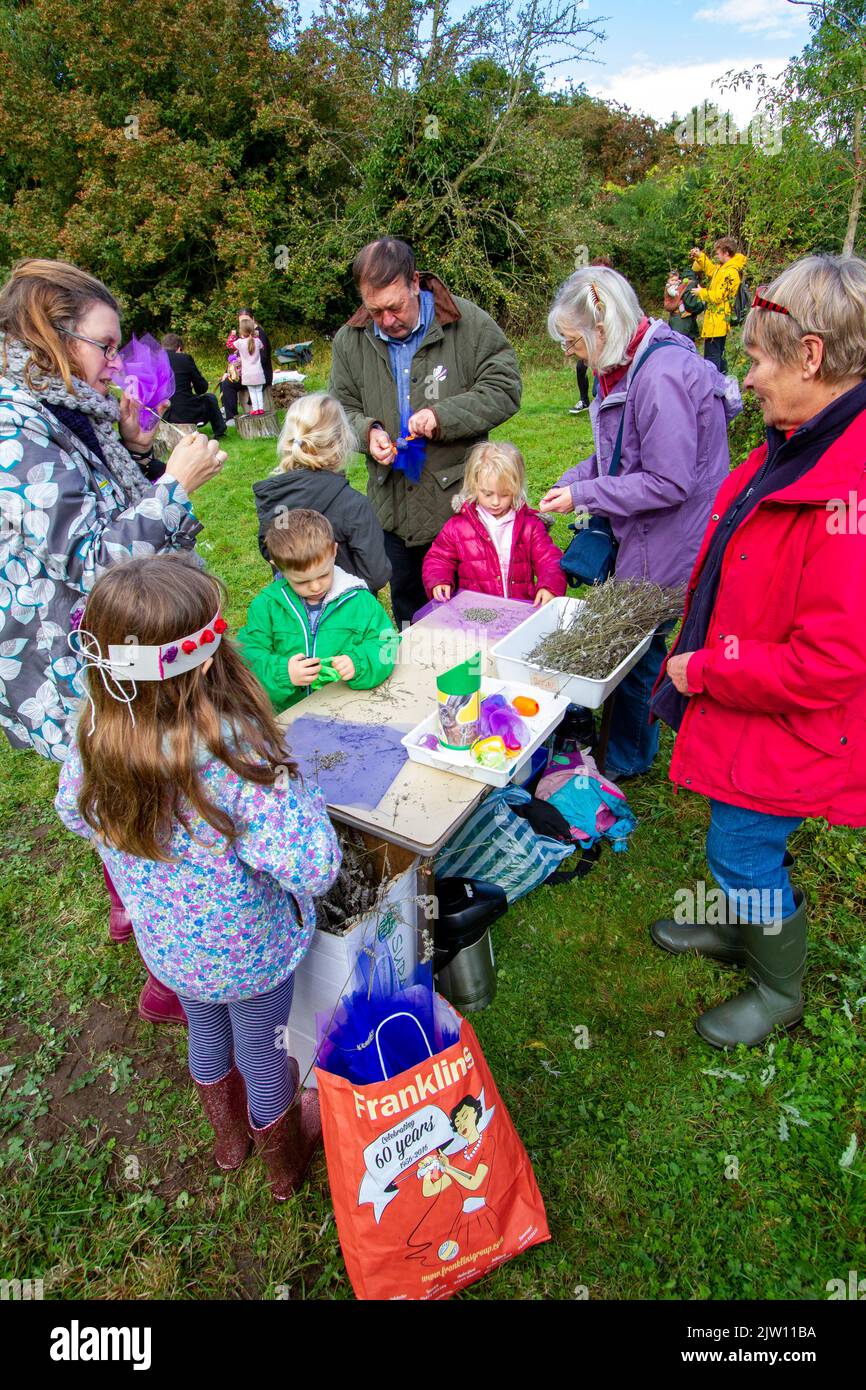 Apple Day at Suffolk Wildlife Trust's Foxburrow Farm near Melton in ...