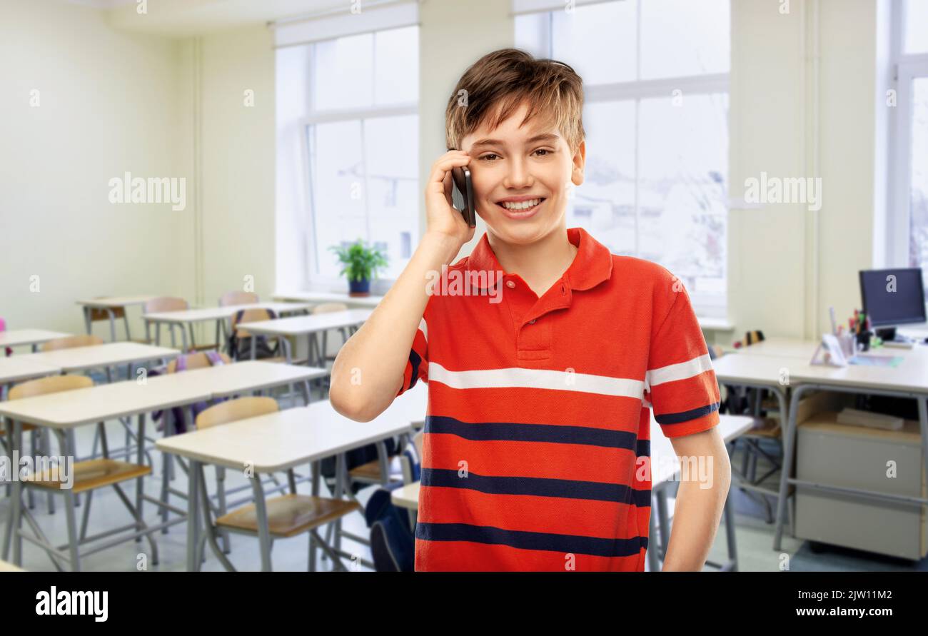 Student talking empty classroom hi-res stock photography and images - Alamy