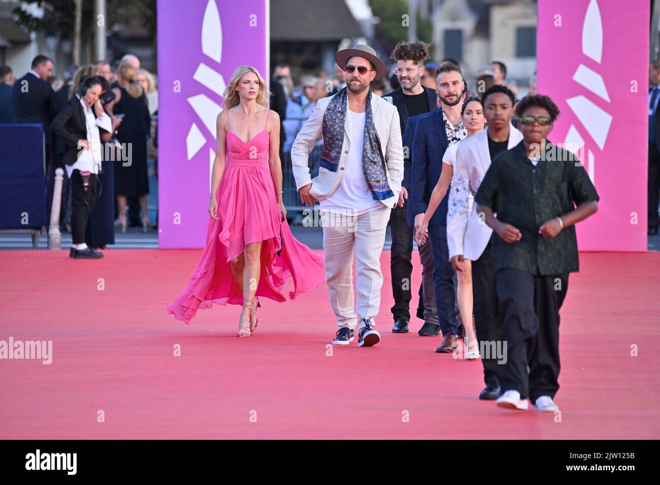 Deauville, France. 02nd Sep, 2022. Zack Mann, Trevor Georgeson, Nick ...