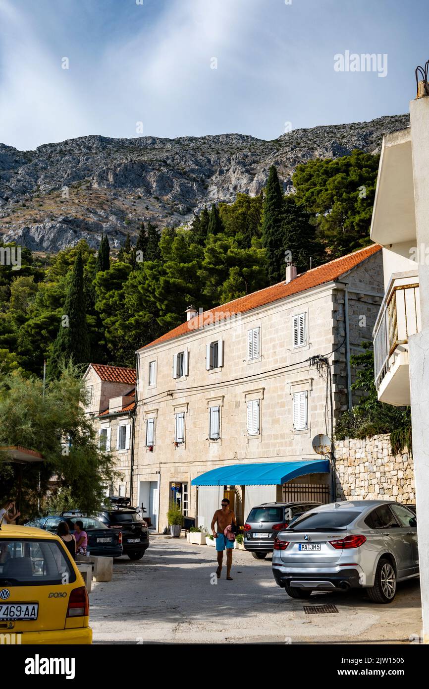 Mimice, Croatia-August 16th, 2022: Amazing village of Mimice, located ...