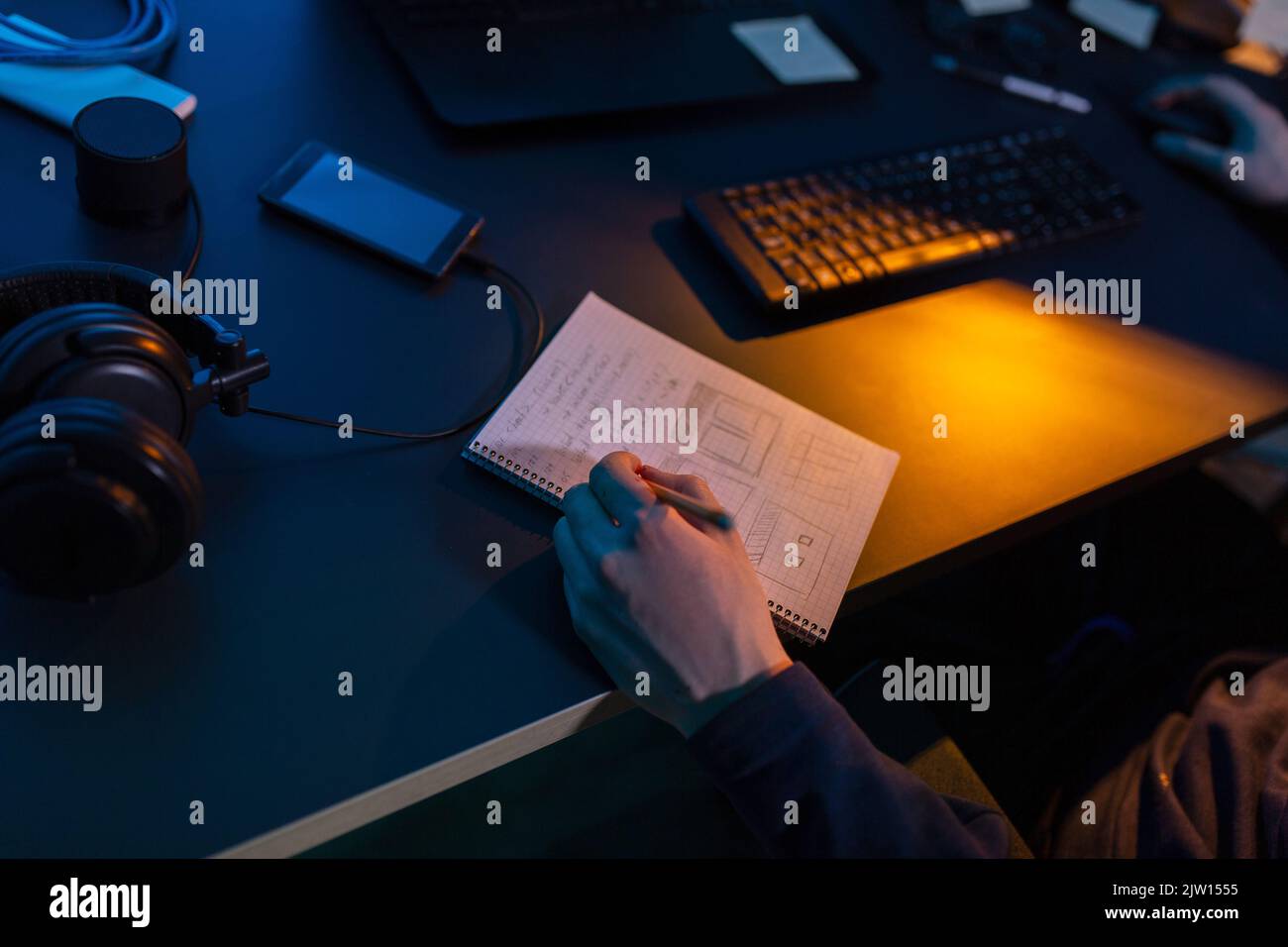 hacker using computer virus for cyber attack Stock Photo - Alamy