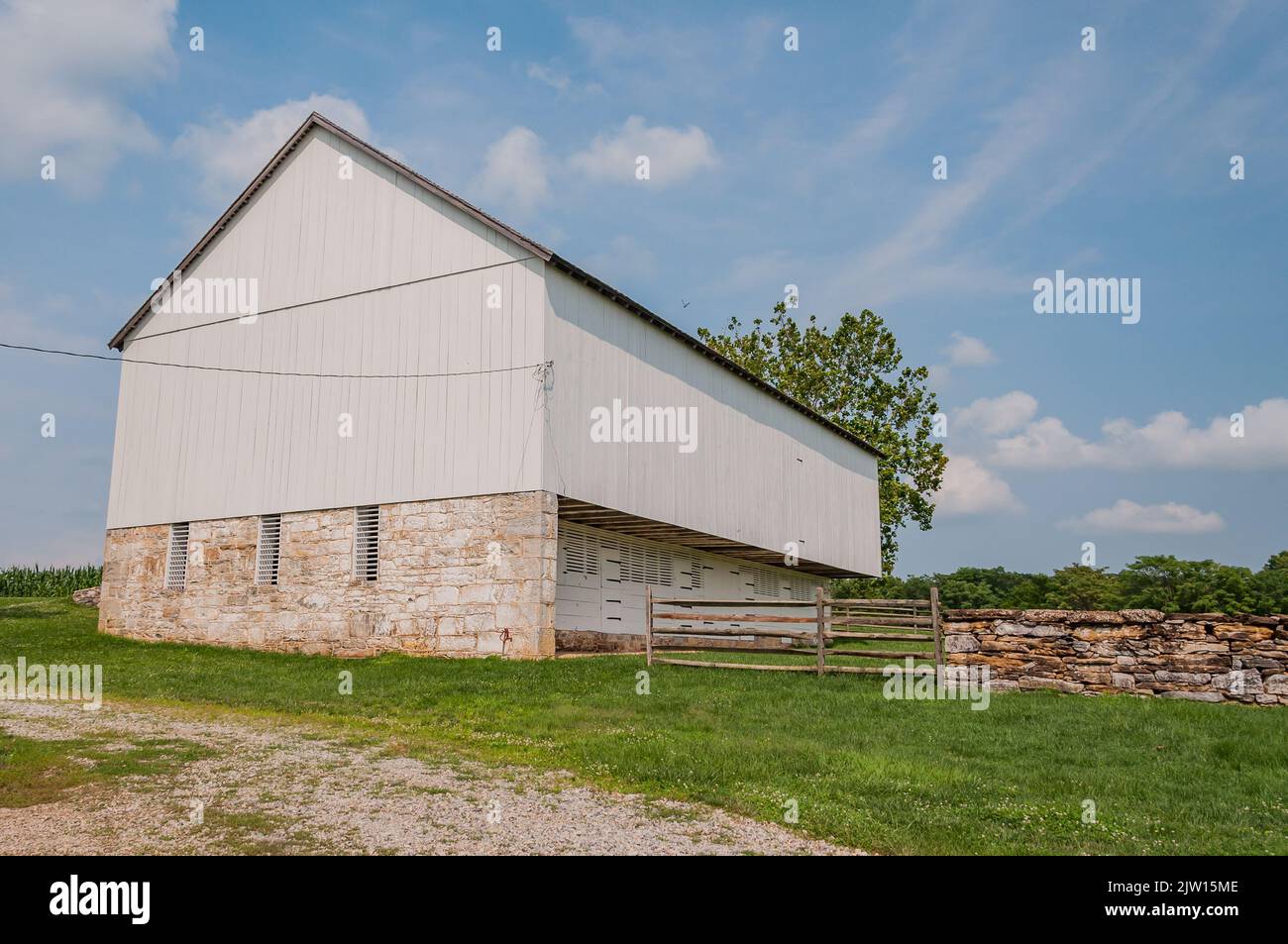 Joseph poffenberger barn hi-res stock photography and images - Alamy