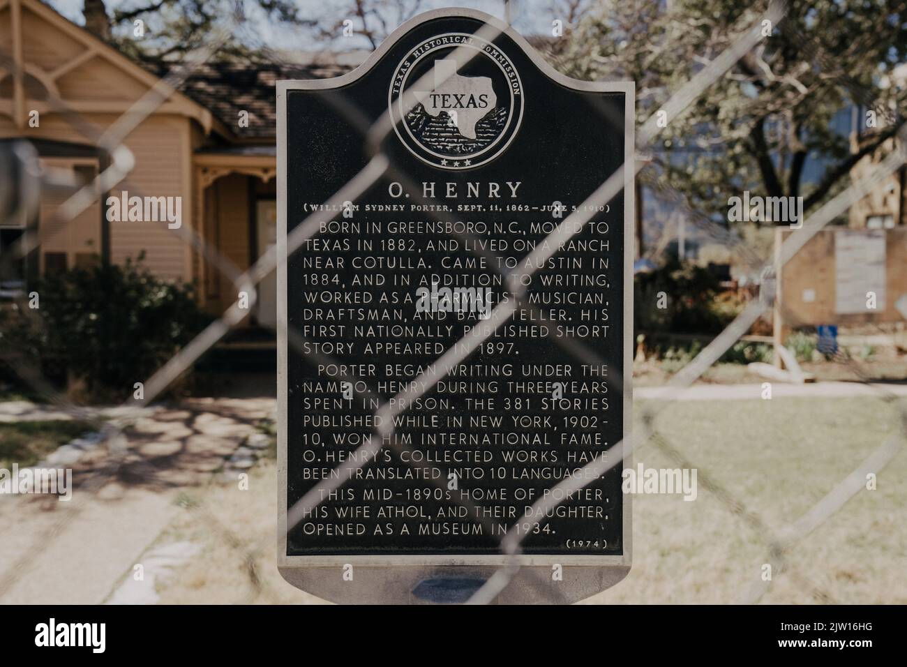 Historic Home of O. Henry William Sydney Porter located in downtown ...