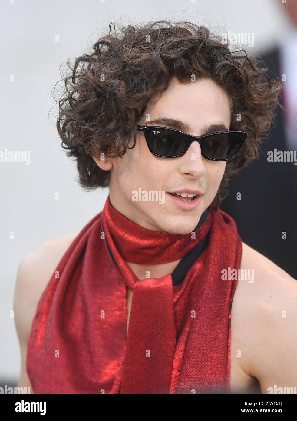 Venice, Italy. 02nd Sep, 2022. American actor Timothee Chalamet attends ...