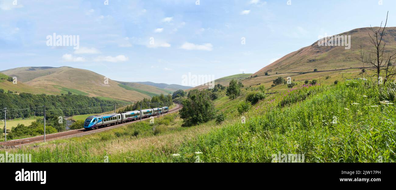 First Transpennine Express CAF class 397 Nova 2 electric train on the ...