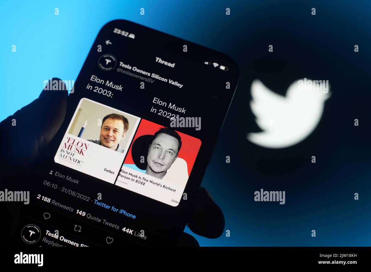 The Twitter feed of entrepreneur and billionaire owner of Tesla and ...