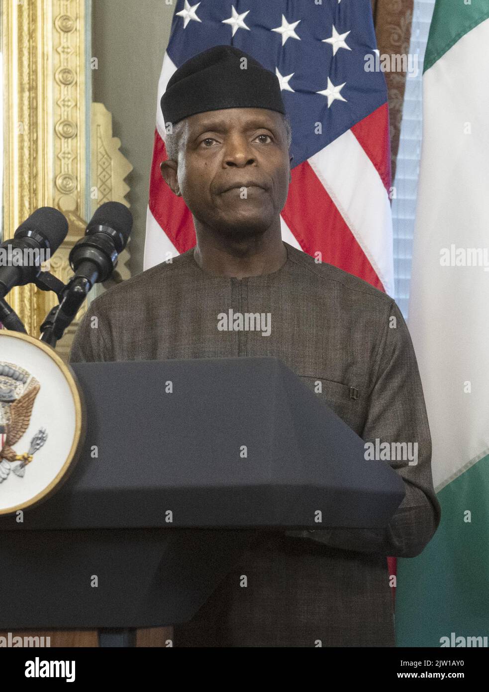 Washington DC, USA. 02nd Sep, 2022. Vice President Yemi Osinbajo of ...