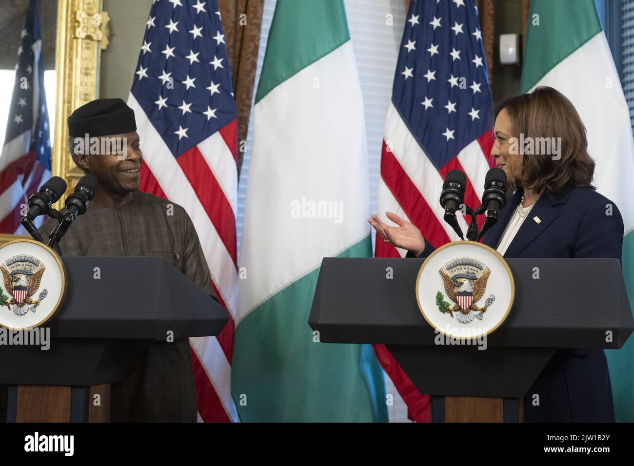 Washington DC, USA. 02nd Sep, 2022. United States Vice President Kamala ...