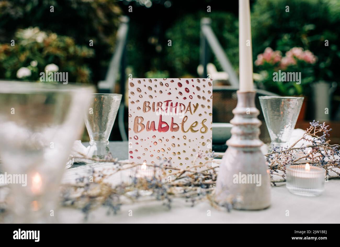 Happy birthday card template vector hi-res stock photography and images ...