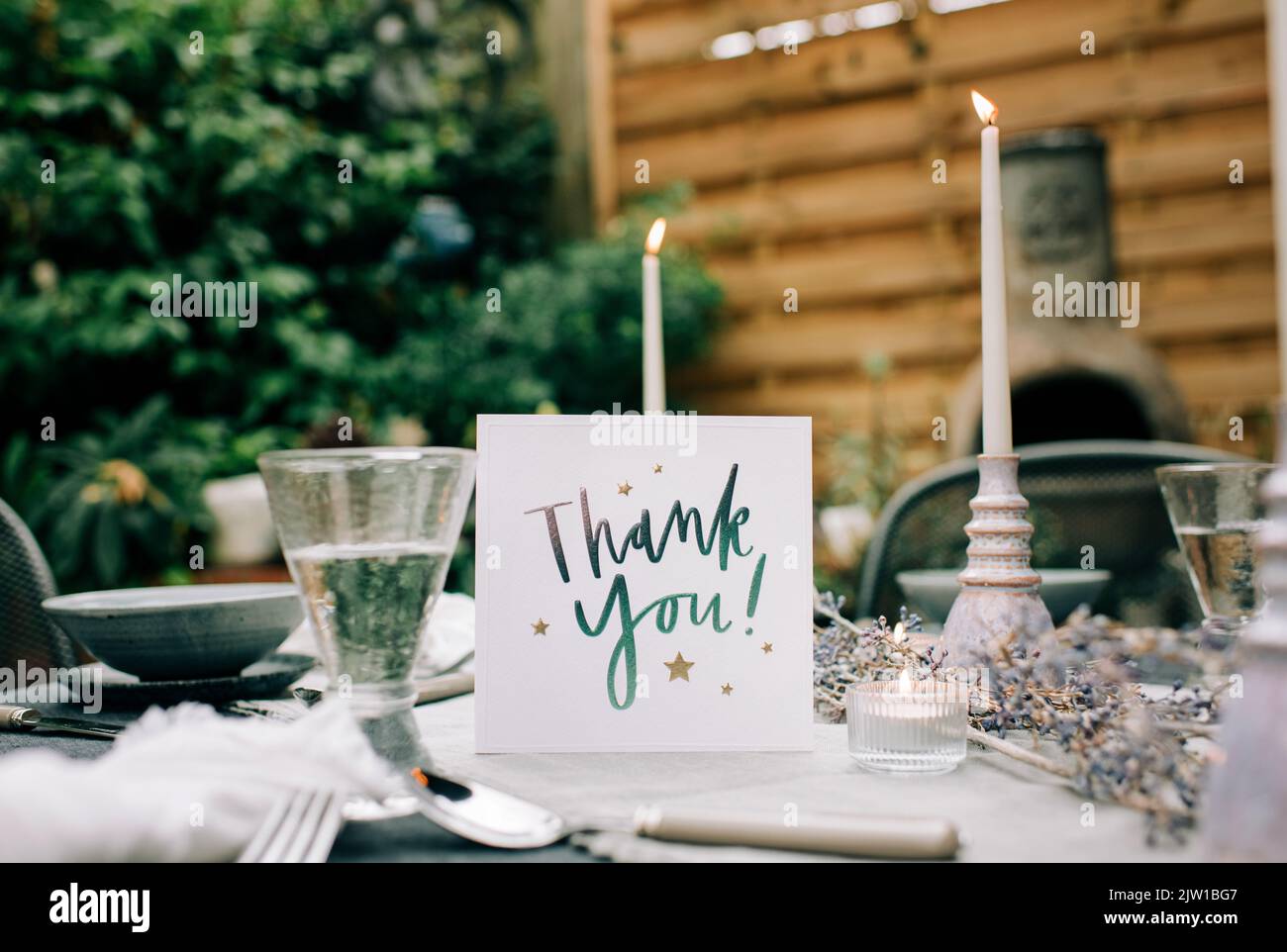 Thank you card hi-res stock photography and images - Alamy