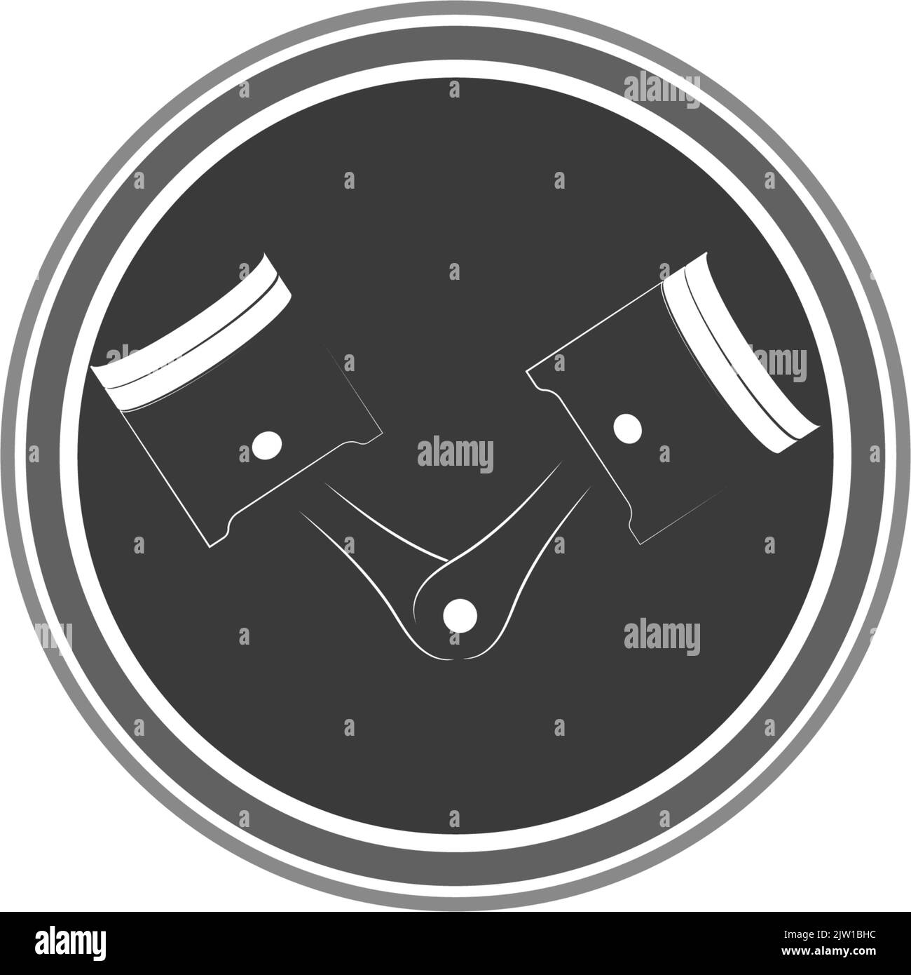 piston icon vector illustration design Stock Vector Image & Art - Alamy