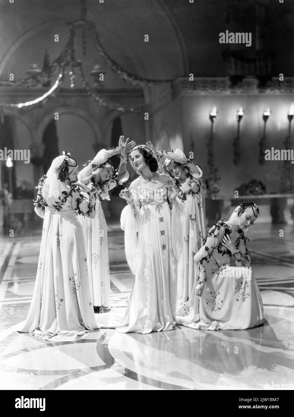 NORMA SHEARER and Dancers in ROMEO AND JULIET 1936 director GEORGE ...