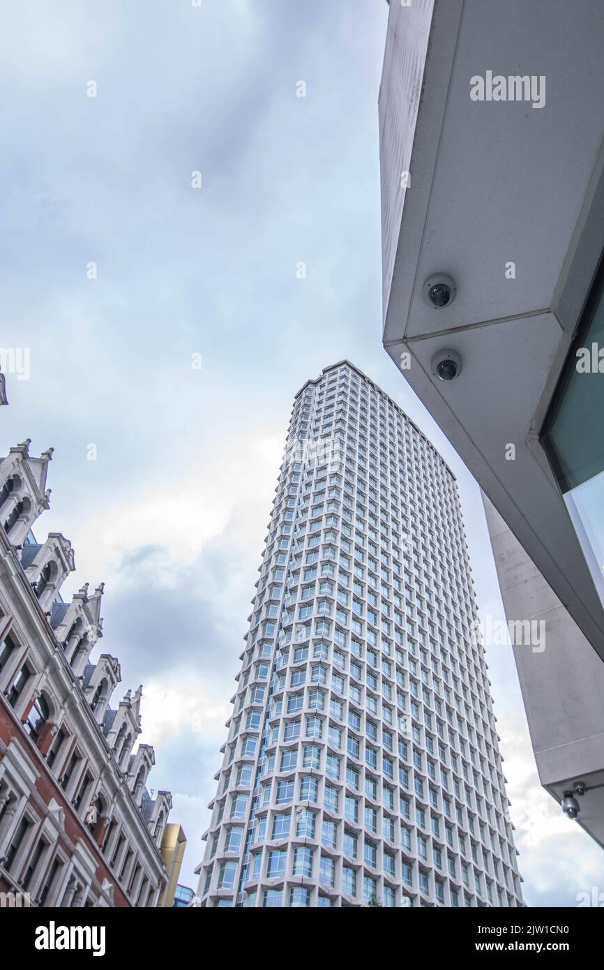 Building height in the city Stock Photo - Alamy