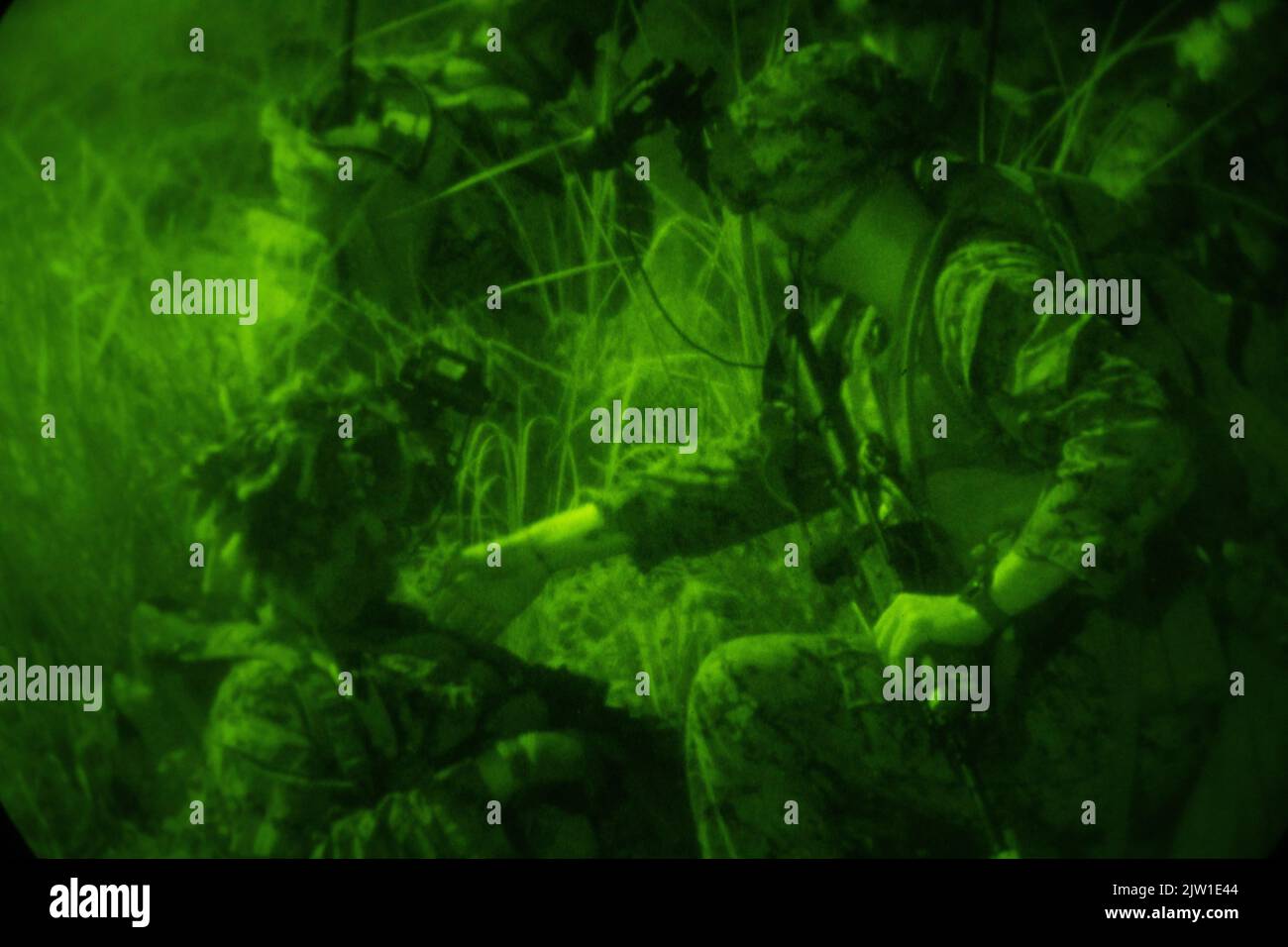 U.S. Marine Corps Cpl. Dakota Honstein (right), a forward observer with ...