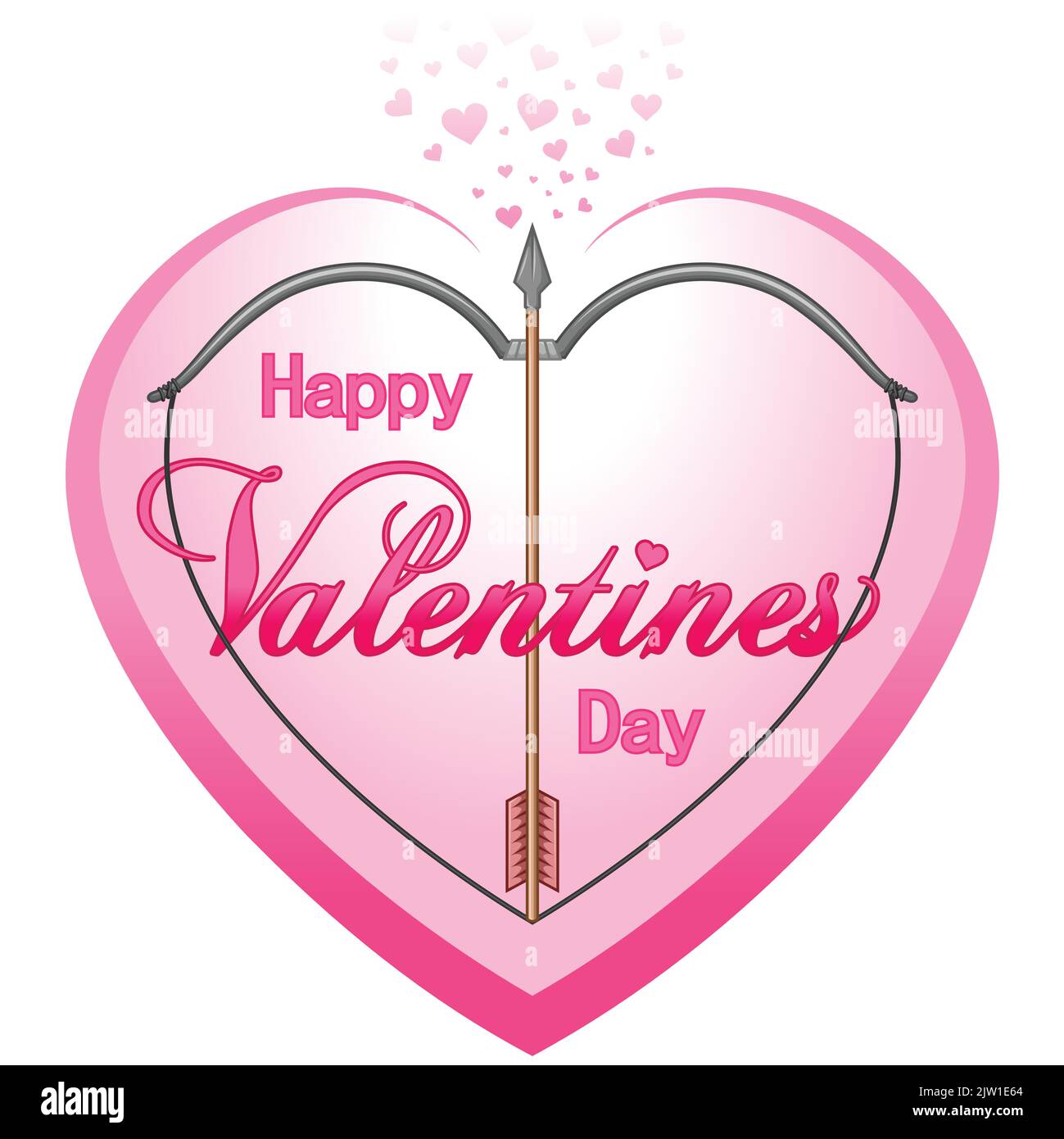 Cupid shooting an arrow Stock Vector Images - Alamy